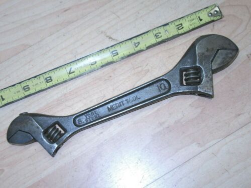 vintage Uncommon Merit tool Co. double end adjustable wrench 8''''-10 ...