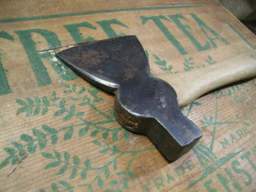 #149- vintage hatchet antique axe UNMARKED HATCHET 14" camping carving ...