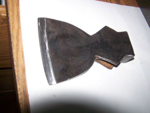 VINTAGE AXE HEAD BROAD AXE HEWING AXE CUPPED AXE 2 LB VERY NICE BIT ...