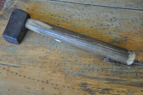 Antique Hammer Tool Very Old Prospecting Hammer 11" L Beveled Head ...