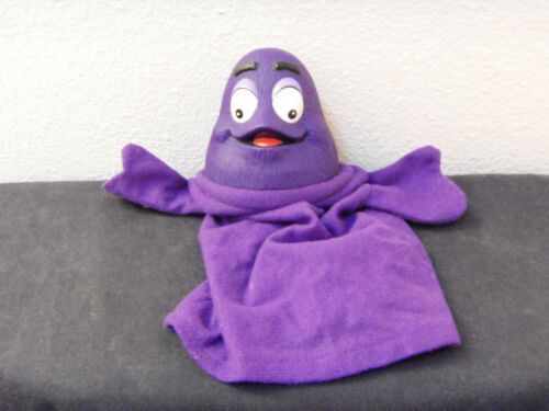 large vintage McDonalds Grimace hand puppet from 1983 -- Antique Price ...