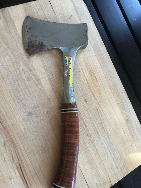 Estwing Axe Hatchet 12 Inch Forged Steel Leather Grip Survival Camping ...