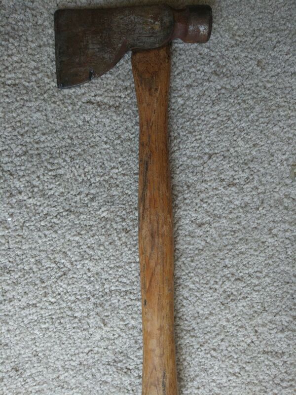 Vintage Vaughn Hatchet Axe with Original Handle 17.5" long -- Antique ...