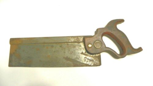 vtg henry disston & sons back saw 10'''' blade 15 tpi disston phila ... vtg henry disston & sons back saw 10'''' blade 15 tpi disston phila ...