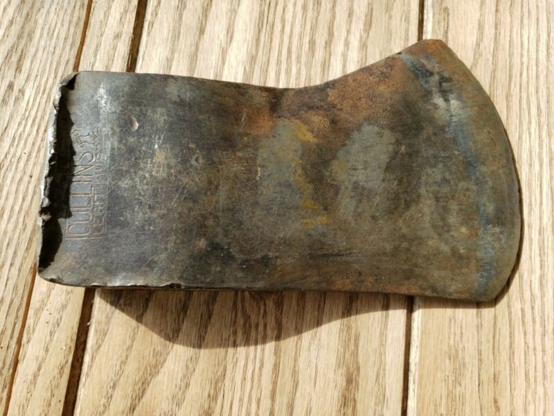 Vintage 4 lb Collins Legitimus Single Bit Axe Head Crown Arm &Hammer ...