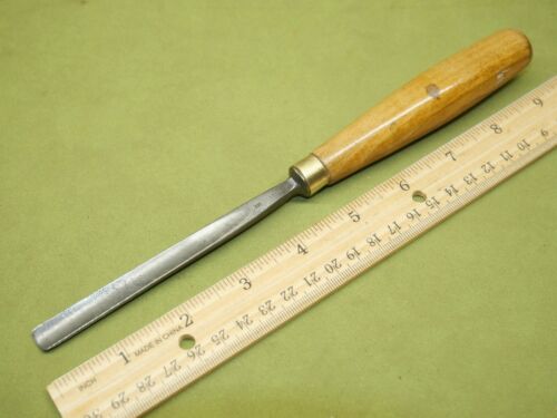 Old Carving tools Vintage S.J. Addis 3/8" No 5 sweep Straight Wood ...