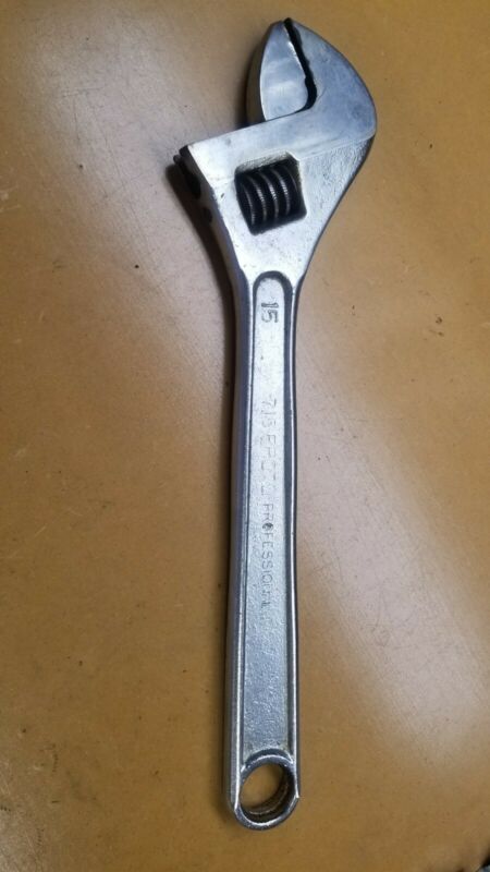 Vintage Proto 15" Adjustable Wrench *MADE IN USA* -- Antique Price ...