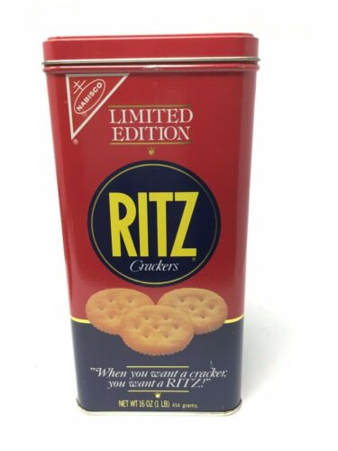 Vintage Ritz Crackers Limited Edition Tin 1987 -- Antique Price Guide ...