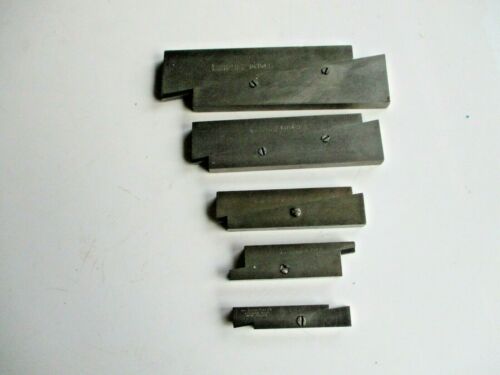 Vintage Starrett Adjustable Parallel Blocks, 154 B-C-D-E And a Lufkin ...