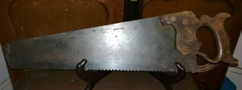Antique Henry Disston Handsaw late 1840s to early 1850s Medallion ...