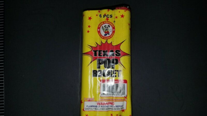Texas pop rockets, Firework labels collectible 6pcs -- Antique Price ...