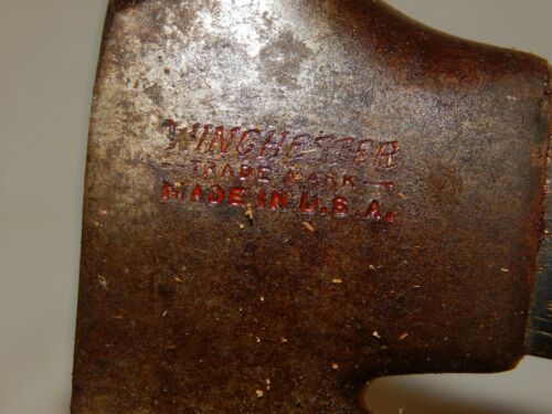 VINTAGE WINCHESTER AXE >TRADE MARK U.S.A. > 100% ORIGINAL.. -- Antique ...