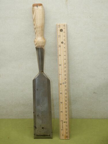 Old Woodworking Carpenter Tools Vintage Fulton 2" bevel edge wood ...