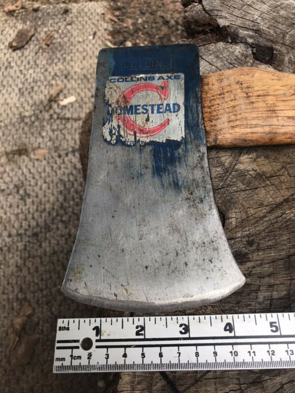 Collins Homestead Single Bit Axe Michigan Pattern Has The Collins Stamp ...