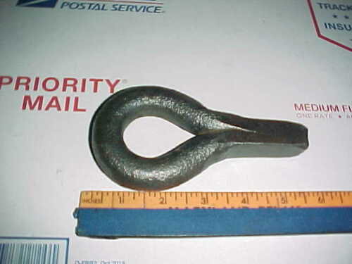 Vtg Blacksmith Eye Hole Loop Hardy Hammer Shop Tool for 3/4" Anvil Hole ...