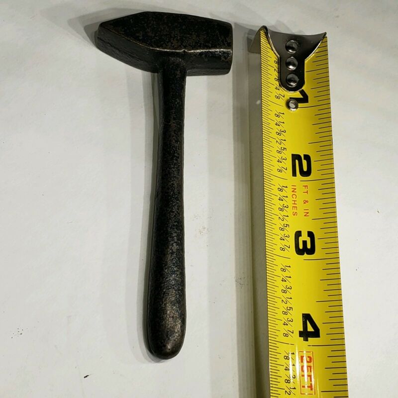 Miniature Vintage Cast Iron Blacksmithing Tools, Sledge Hammer ...