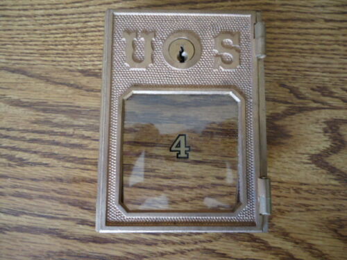 ANTIQUE VINTAGE POST OFFICE LOCK BOX DOOR CIRCA 1892 -- Antique Price ...