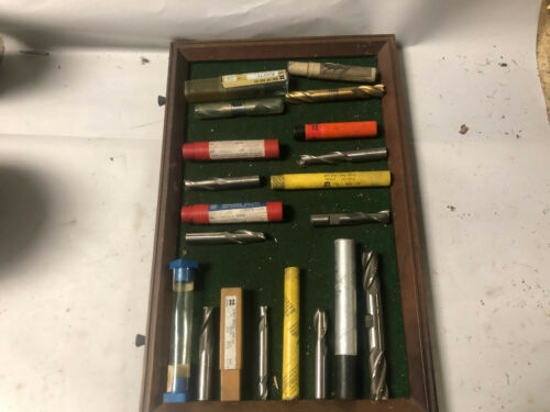MACHINIST TOOL LATHE MILL Machinist Lot SHARP End Mill Cutters a ...