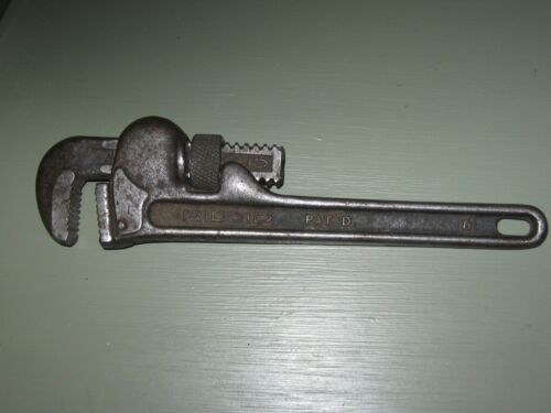 VINTAGE RIGID 8 INCH HEAVY DUTY PIPE WRENCH -- Antique Price Guide ...