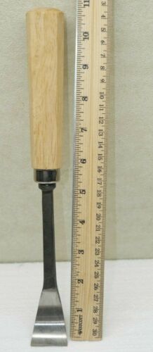 NOS Sculpture House 30mm No 1 SHORT BENT WOOD CARVING GOUGE -- Antique ...