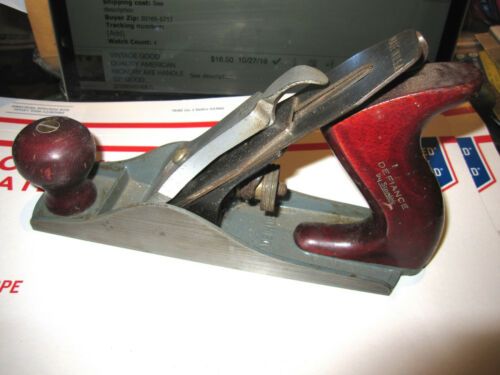 ANTIQUE STANLEY TOOLS ''DEFIANCE'' WOOD PLANE IN VERY GOOD CONDITION 9 ...