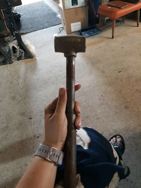 Vintage Brass Hackett Hammer Head -- Antique Price Guide Details Page