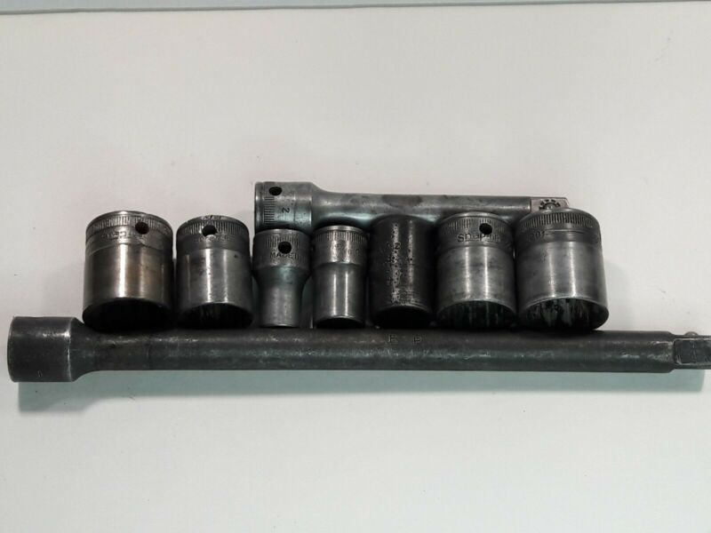 Vintage Snap On Sockets and Extensions 1/2 Inch Drive Emergency Marked ...