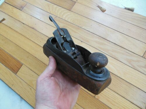 Vintage Stanley Bailey No. 22 Transitional Wood Bottom Smooth ...