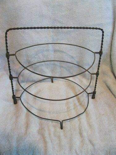 ANTIQUE PRIMITIVE 3 TIER WIRE PIE COOLING RACK -- Antique Price Guide ...