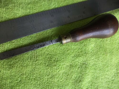 SJ Addis London Wood Carving Chisel -- Antique Price Guide Details Page