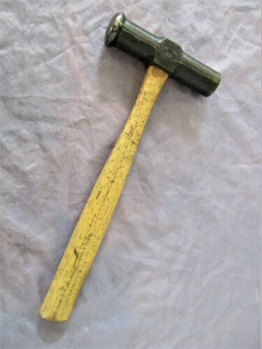 VINTAGE PEXTO BLACK SMITH RAISING HAMMER WITH 4 MARKED ON THE ORIG ...