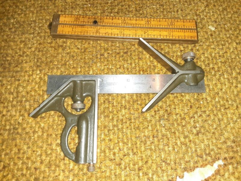 Vintage Lufkin No.4 Combination Square 6 Inch -- Antique Price Guide ...