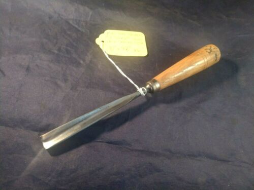 MINT BUCK BROTHERS 1/2" NO 10 STRAIGHT GOUGE WOOD CARVING CHISEL ...