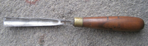 Vintage Old Buck Bros 5/8" wide 9 1/2" long Sweep Scoop Wood Carving ...