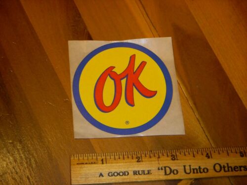 Vintage Chevrolet OK Decal NOS -- Antique Price Guide Details Page