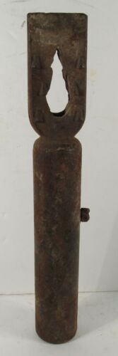 VTG. BLACK POWDER BLASTING WEDGE LOG SPLITTER LOGGING TOOL ANTIQUE ...