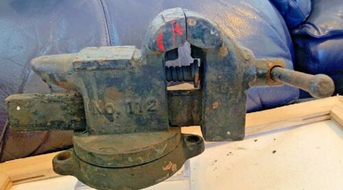 Littlestown Bench Vise No. 112 (Made in USA) Untouched original vintage ...
