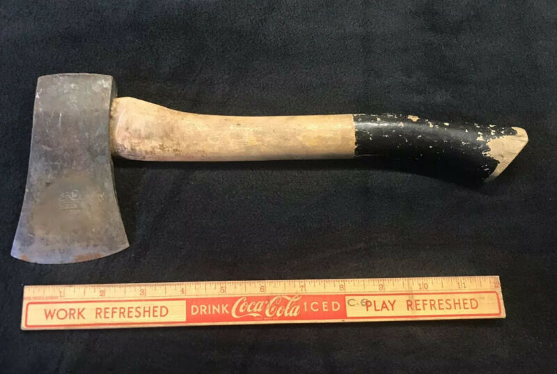 S.A.W Wetterlings Small Hatchet Axe Head Sweden Forged -- Antique Price ...