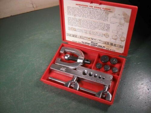 OLD USED VINTAGE MECHANICS TOOLS SNAP-ON FLARING SET FINE SHAPE ...