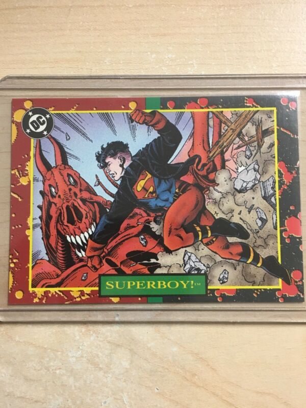 1993 Skybox DC Comics Bloodlines Superboy Promotional Trading Card P4 ...