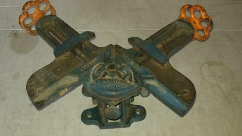 VINTAGE CAST IRON STANLEY MARSH #400 MITRE VISE -- Antique Price Guide ...