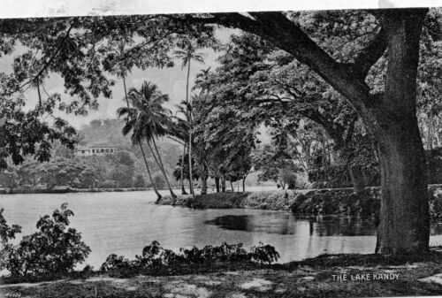 THE LAKE KANDY CEYLON SRI LANKA -- Antique Price Guide Details Page