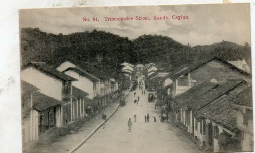 TRINCOMALEE STREET KANDY CEYLON SRI LANKA -- Antique Price Guide ...