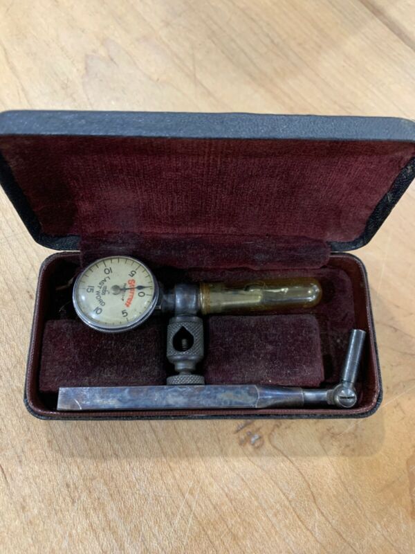 Vintage STARRETT No. 711-F Last Word Dial Indicator in Box Machinist ...