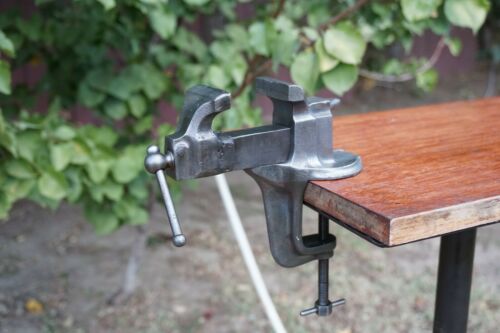 VINTAGE PEXTO ANVIL VISE TABLE MOUNT 2''''JAWS,CAST IRON BENCH VICE USA ...