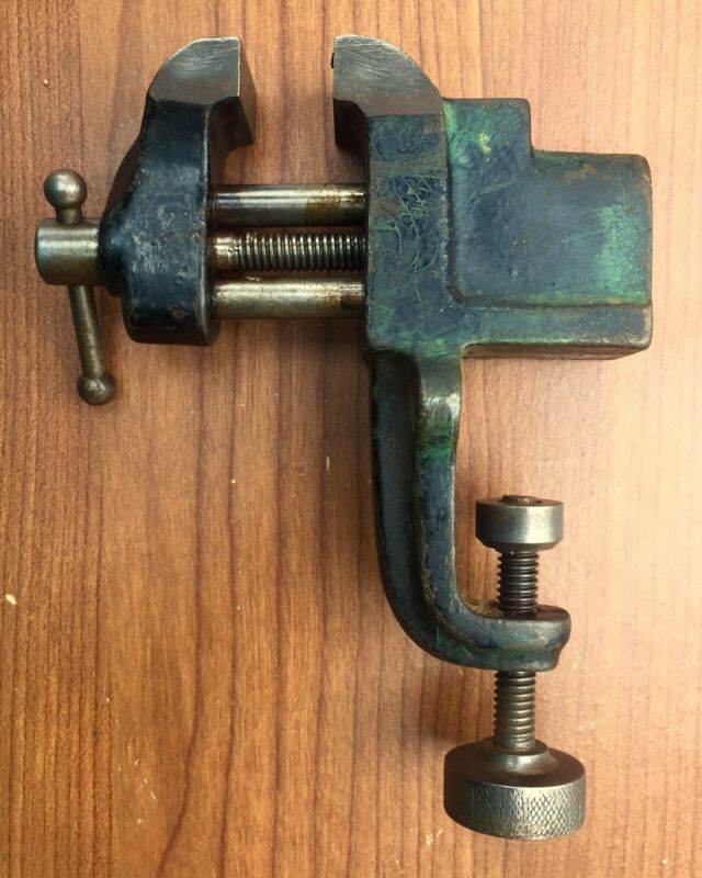 RARE Antique Goodell-Pratt Clamp-on Bench Vise 1 In. Jaws LQQK ...