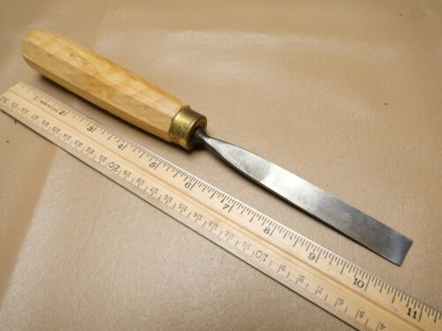 Old Wood tools Vintage CRAFTOOL 16mm No 3 Sweep Straight Wood Carving ...