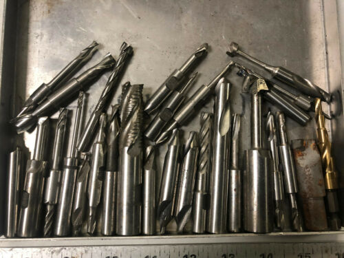 MACHINIST TOOLS LATHE MILL Machinist Lot of End Mills and Milling ...