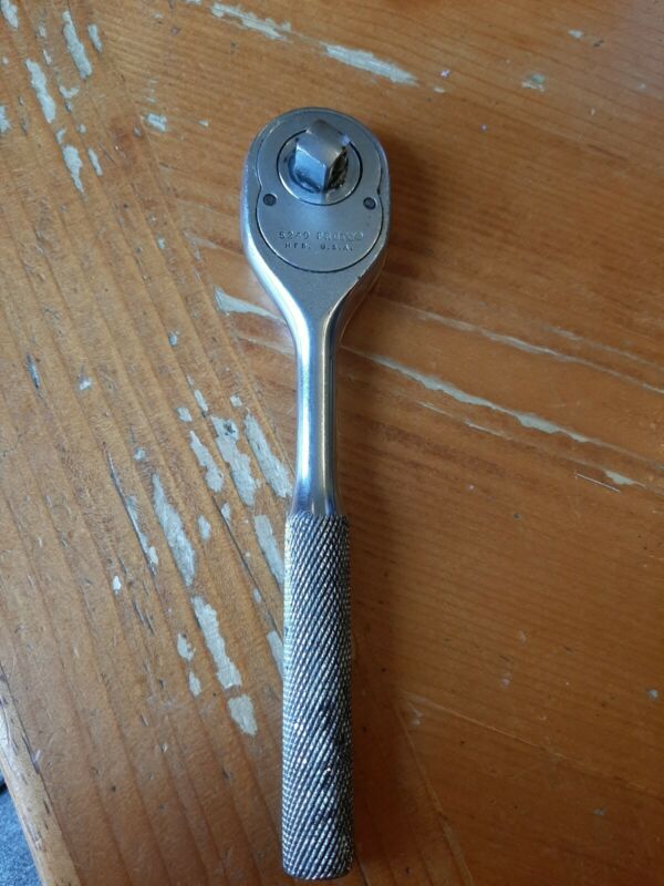 Vintage PROTO TOOLS 5249 Reversible Ratchet Wrench 3/8" -- Antique ...