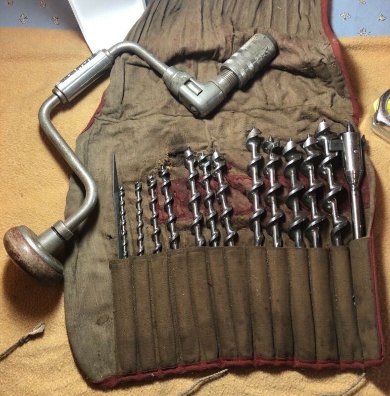Craftsman Antique Brace-And-Bit Set -- Antique Price Guide Details Page